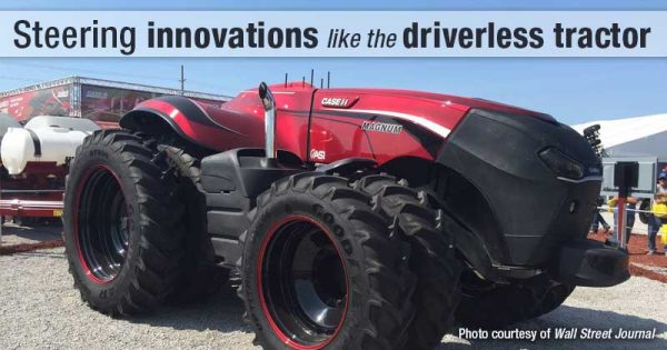 Steering innovations like the self-driving tractor – Texas Farm Bureau ...