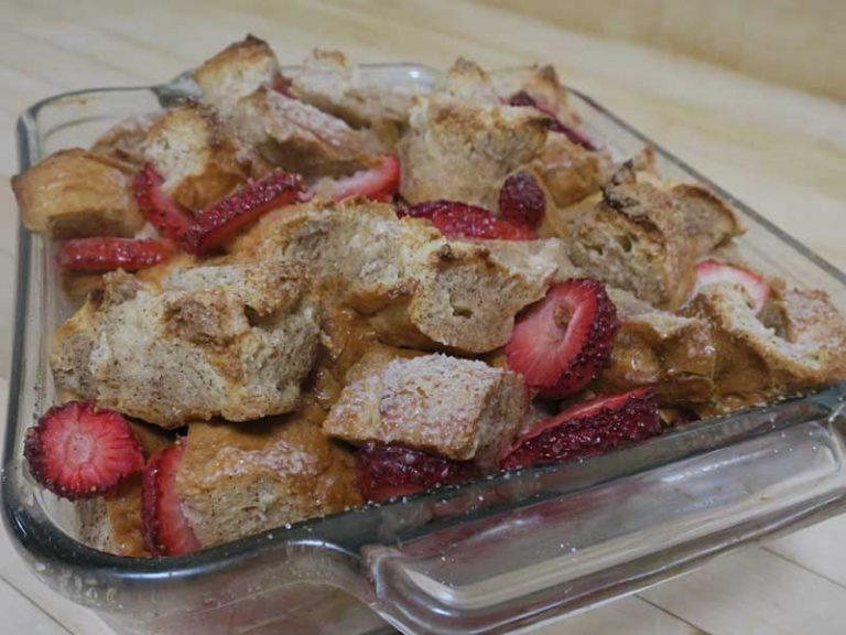 Strawberry Bread Pudding – Texas Farm Bureau – Table Top