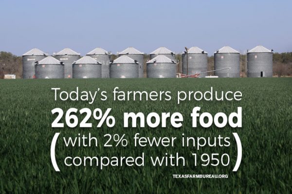 Farming: Then and now – Texas Farm Bureau – Table Top